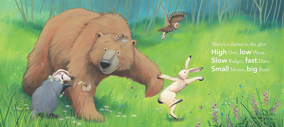 Big Bear, Small Mouse - Jane Chapman